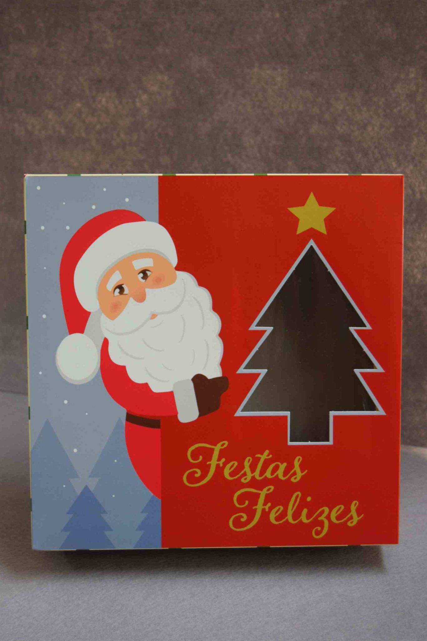 Caixa Cartolina Bolo Rei 27 Standard Pai Natal Fabricante De Embalagens Para A Restauração E